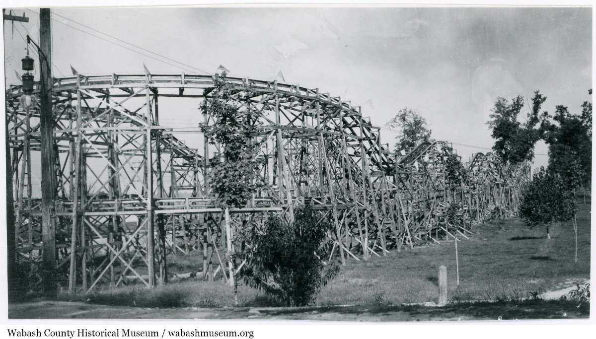 The History of Boyd Park, Indiana's First Roller Coaster - Visit Wabash ...